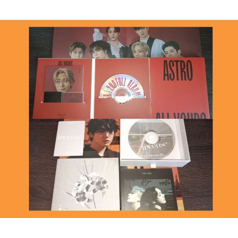 Jual [ READY STOCK ] ALBUM ONLY UNSEALED ASTRO ALL YOURS YOU UNIT BINSAN INCESE PURE VERSION ...