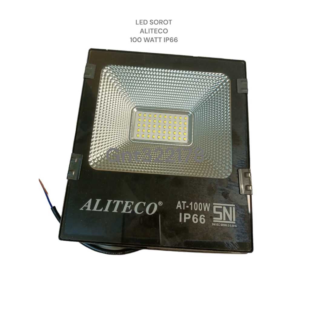 Jual LAMPU KAPS SOROT TEMBAK LED ALITECO 100W IP66 PUTIH DAN WARM WHITE | Shopee Indonesia