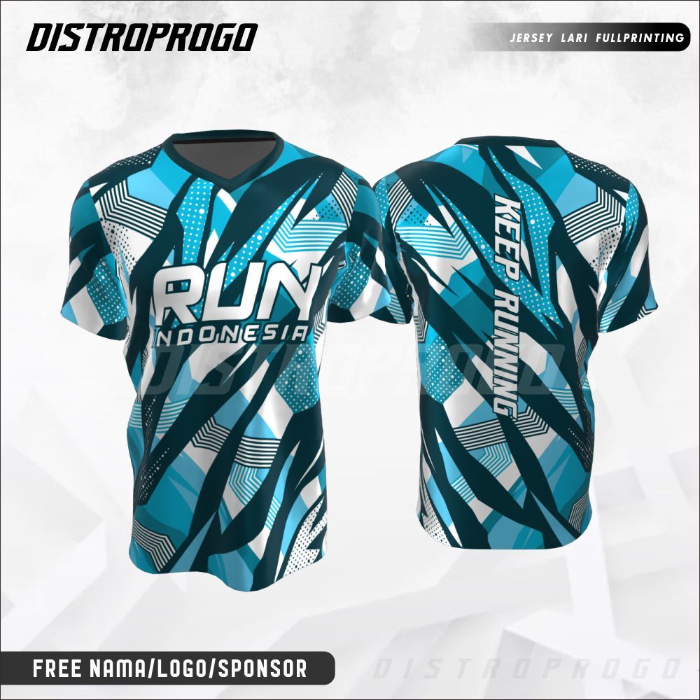 Jual Jersey Baju Lari Pelari Indonesia 108 - Custom Fullprint Dryfit ...