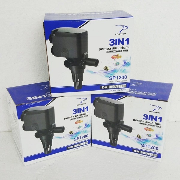Jual pompa filter celup aquarium Rosston 1200 rosston sp 1200 | Shopee ...