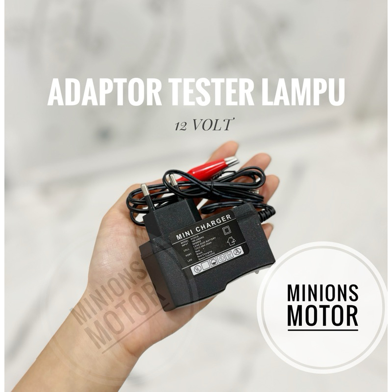 Jual adaptir mini tester lampu 12 volt motor | Shopee Indonesia