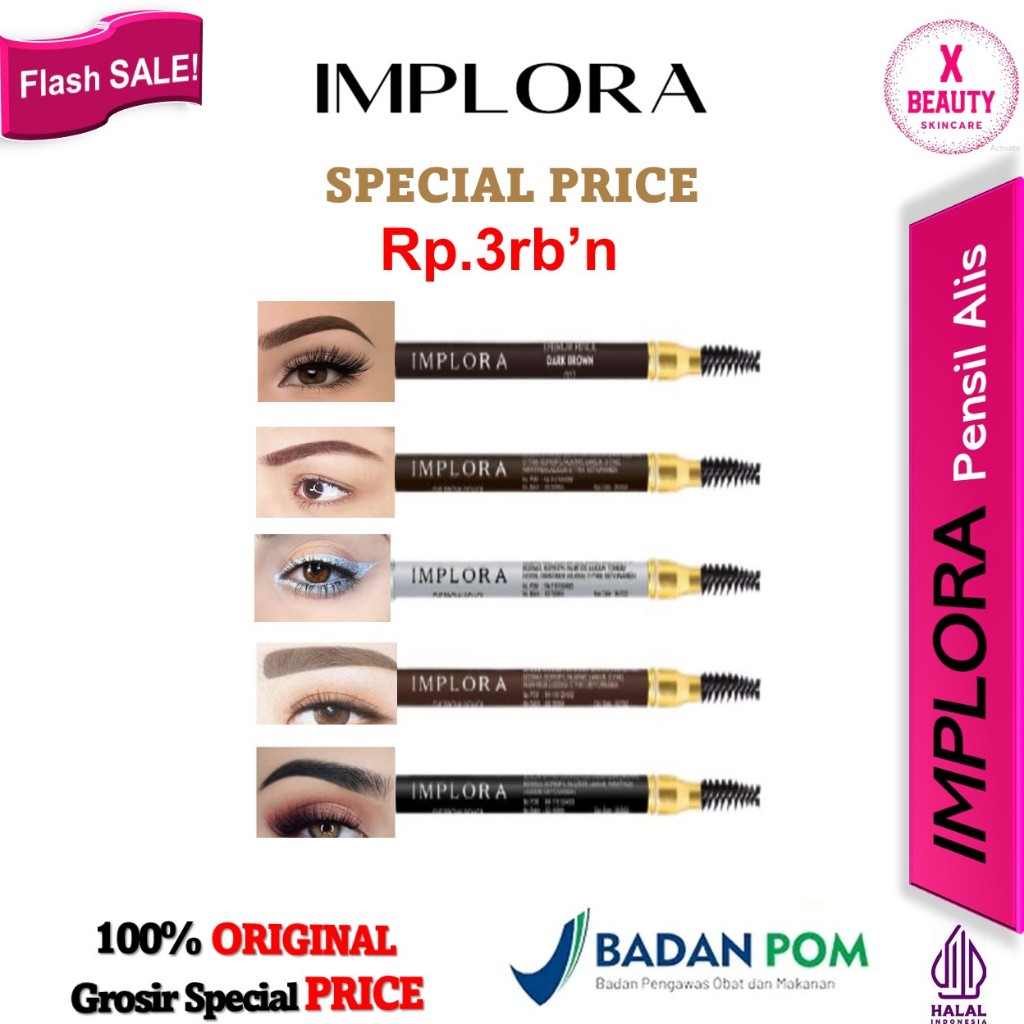Jual Pensil Alis Implora Soft | Shopee Indonesia