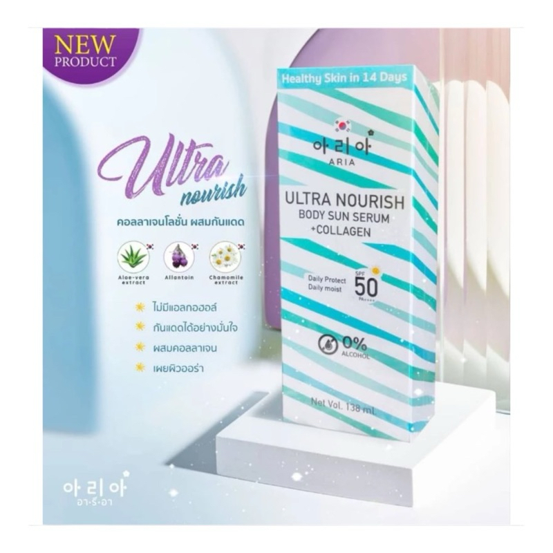 Jual Ultra Nourish Body Sun Serum+ Collagen | Shopee Indonesia