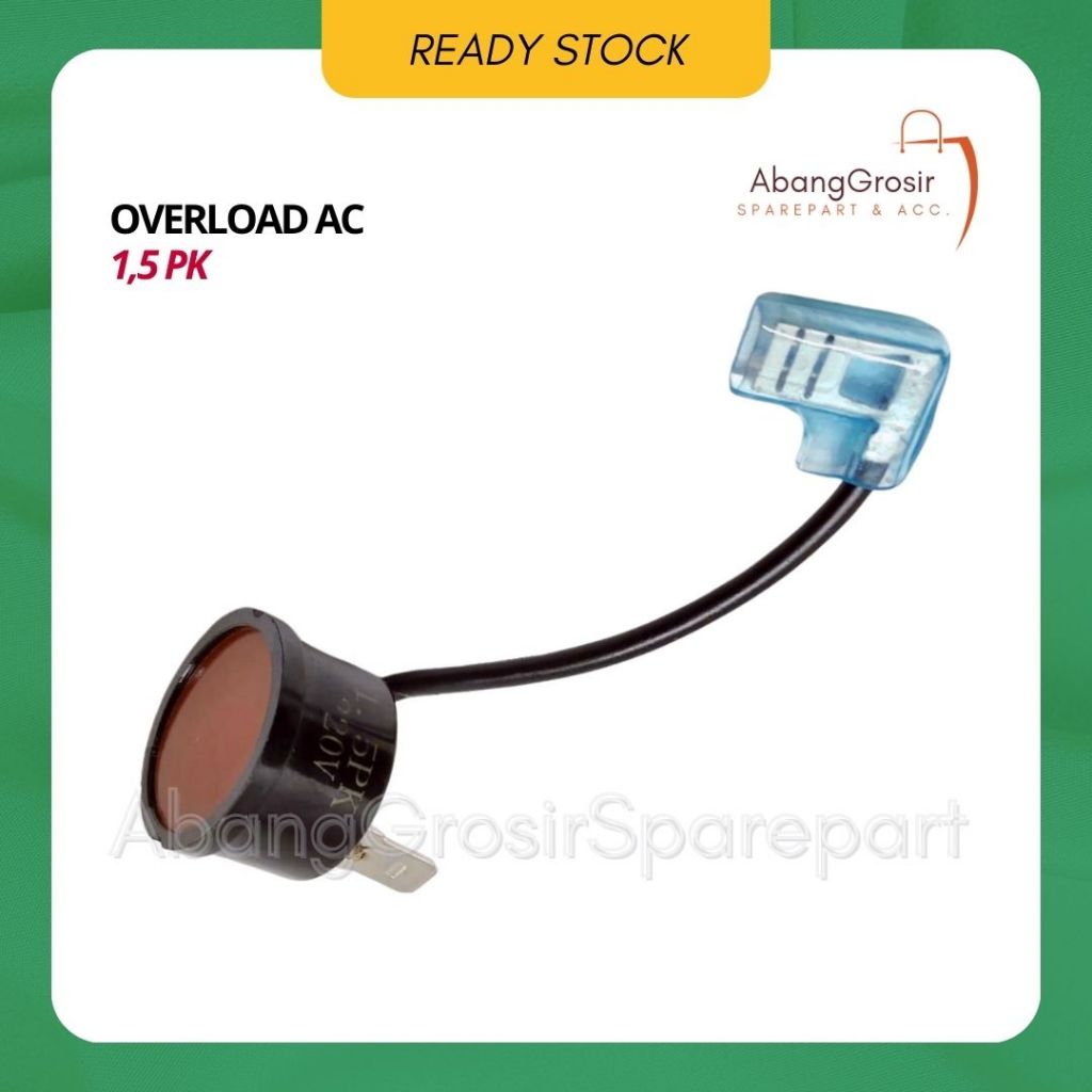 Jual Overload AC 1,5 PK - Sparepart Over Load Air Conditioner 1 1/2 PK ...