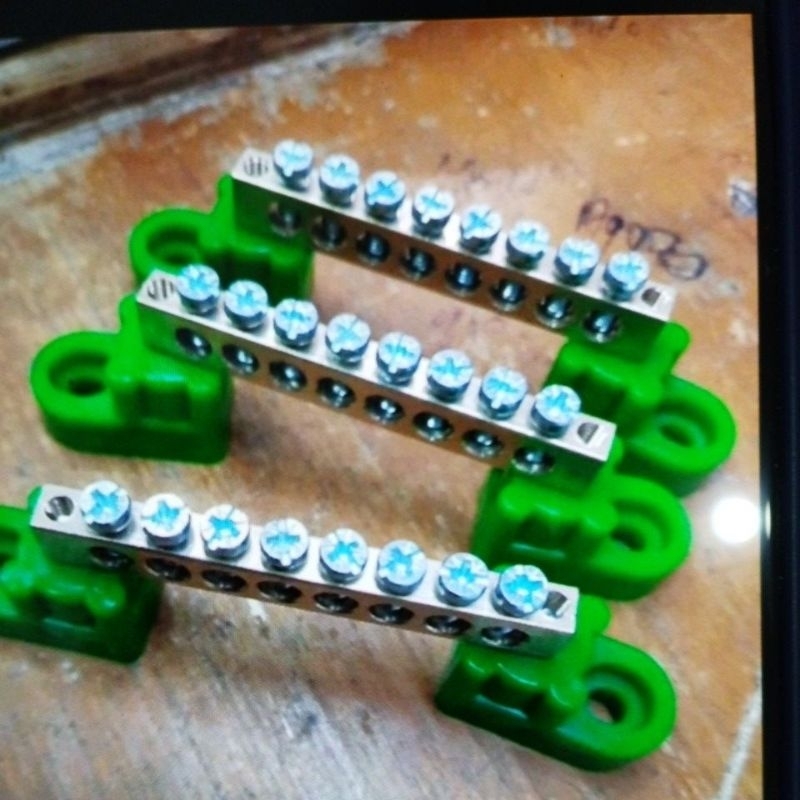 Jual TERMINAL BLOCK 6x9 GROUNDING 8 POLE M4 | Shopee Indonesia