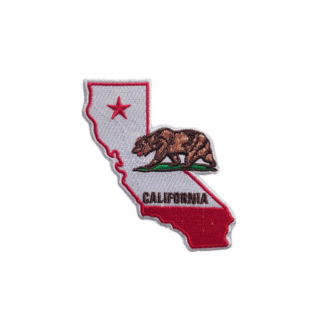 Jual Iron Patch California Bear Flag USA | Shopee Indonesia