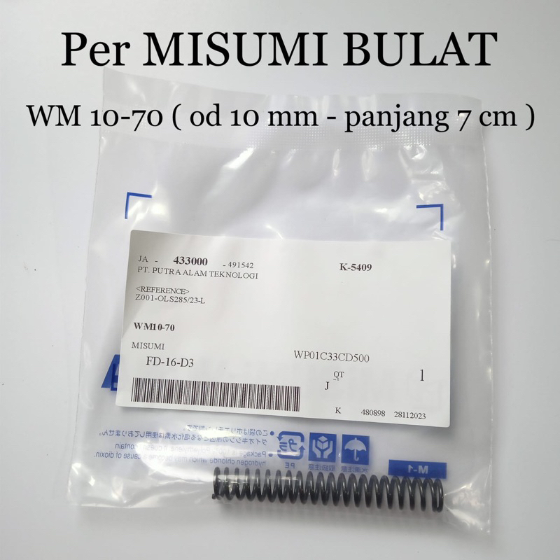 Jual Per Misumi BULAT WM 10-70 / per | Shopee Indonesia