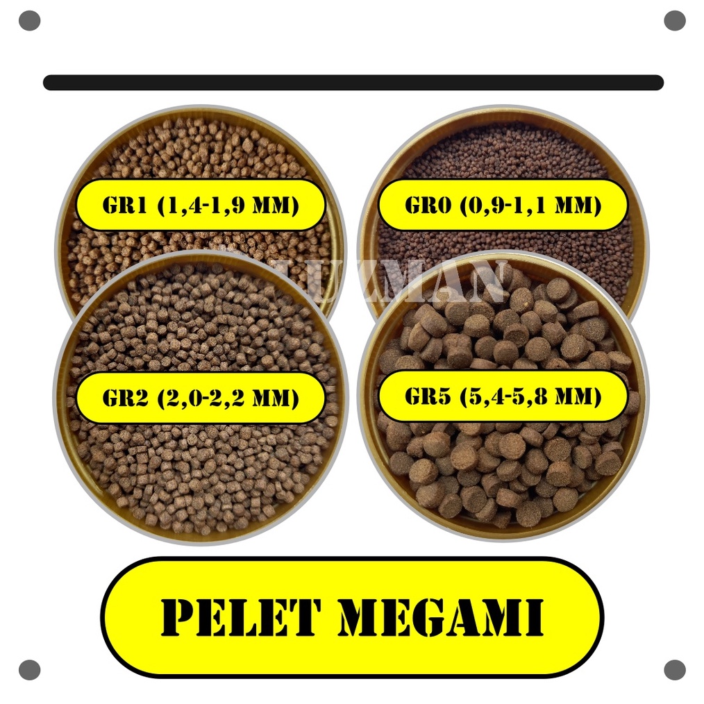Jual KODE C19U Pelet MEGAMI GR GR 1 GR 5 GR GR1 GR2 GR3 GR4 GR5 GR7 1Kg ...