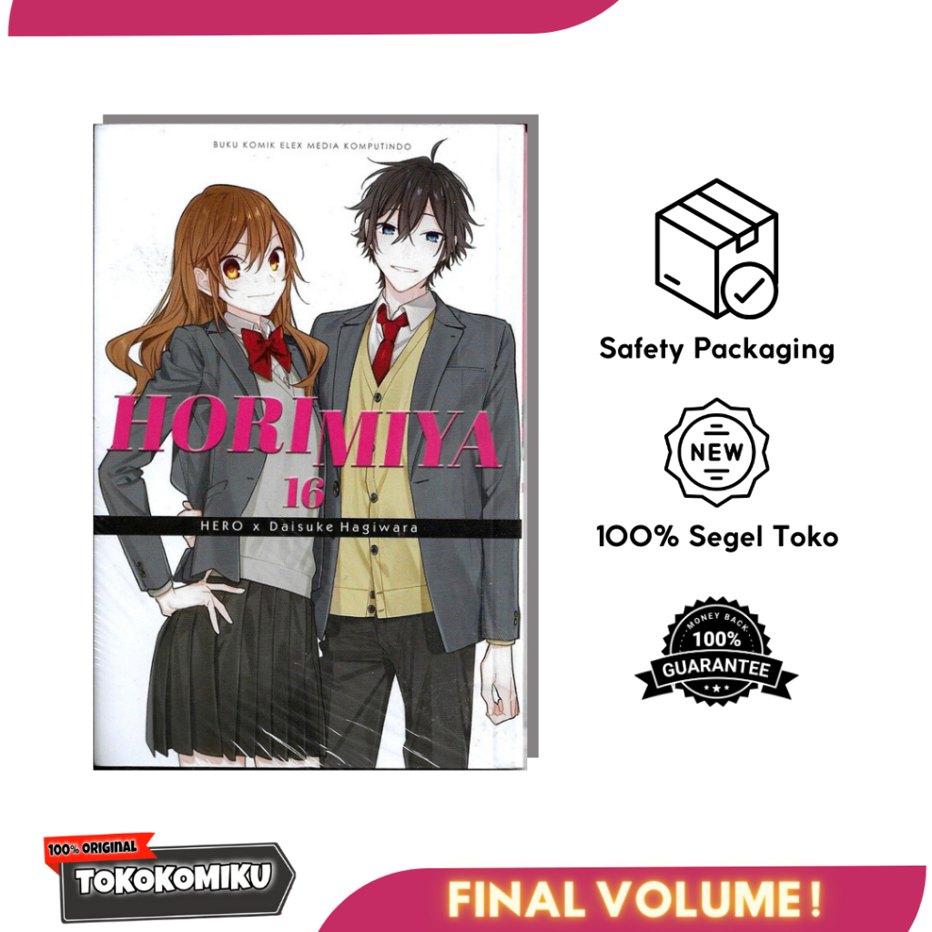 Jual Serial Komik / Manga Horimiya : Hori x Miyamura - by - Hero x Daisuke Hagiwara - Vol. 1-16 ...
