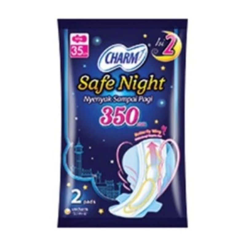 Jual charmp safe night 35 cm (1 renceng) | Shopee Indonesia