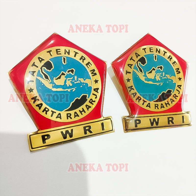 Jual Pin Bros Logo PWRI Pin Persatuan Wredatama Republik Indonesia ...