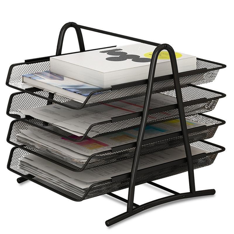 Jual Rak Susun Kertas Dokumen Desk Organizer Map Dokumen 4 Tingkat ...