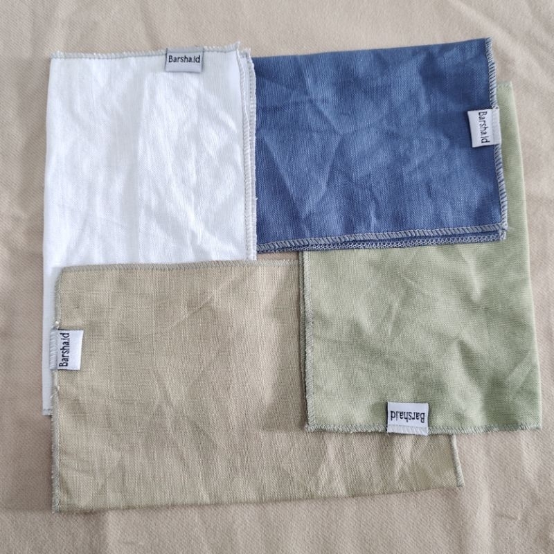 Jual Tisu kain || sapu tangan katun linen | Shopee Indonesia
