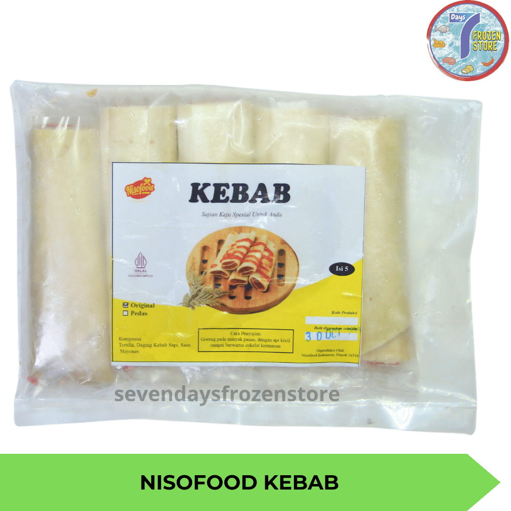 Jual Nisofood Kebab Mini Original Isi 5 Beku Frozen | Shopee Indonesia
