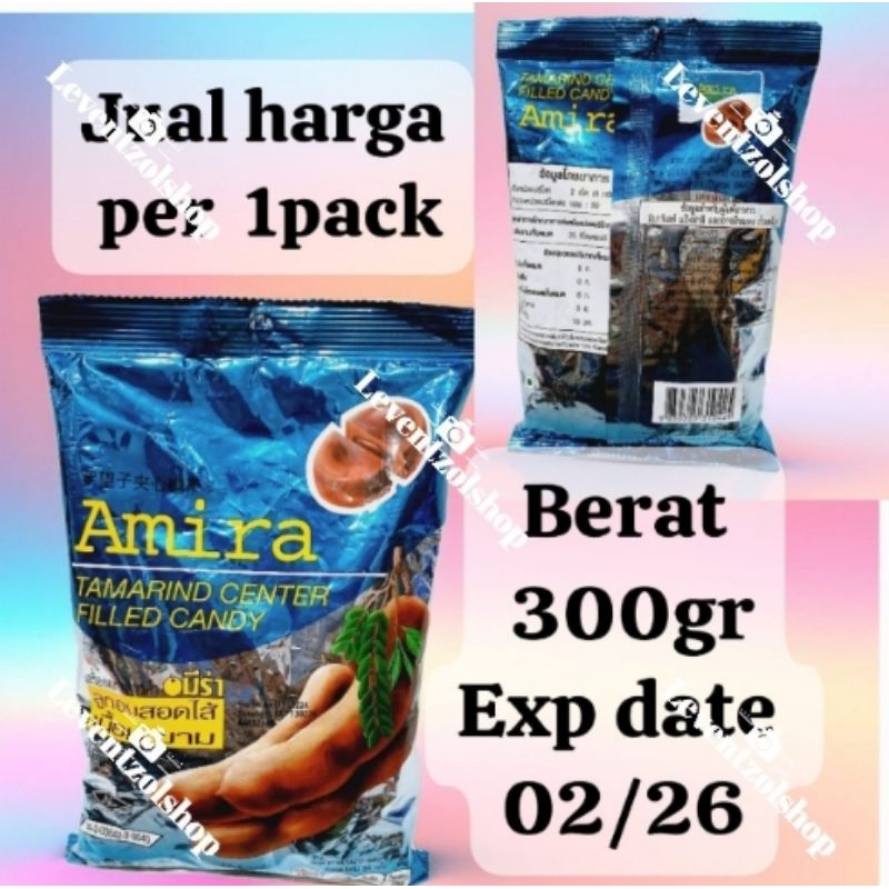 Jual Amira Tamarind Candy / Permen Asem Jawa Thailand HALAL // TAMARIND ...