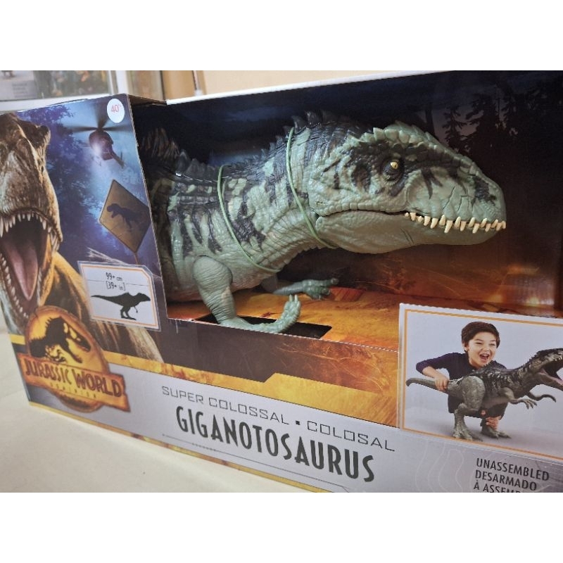 Jual Mattel Super collosal Giganotosaurus | Shopee Indonesia