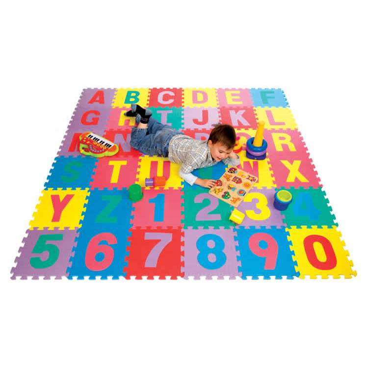Jual Mainan Anak Puzzle Mat Eva mat 30cmx30cmx1cm Alas Lantai Puzzle ...