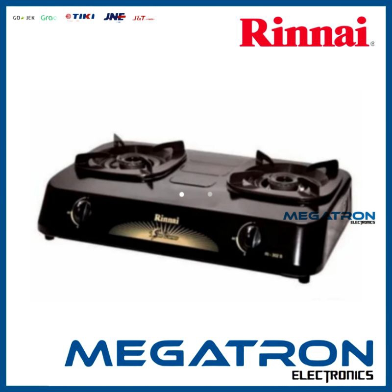 Jual Kompor Gas Rinnai RI 302 S Kompor Gas 2 Tungku | Shopee Indonesia