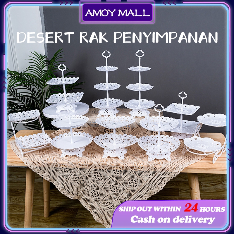 Jual Pesta/Pernikahan Rak Display Makanan Penutup Pernikahan Tempat Kue ...