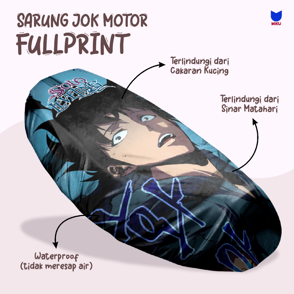 Jual Sarung Cover Jok Motor Printing Fullcolor Karakter Variasi Gambar ...