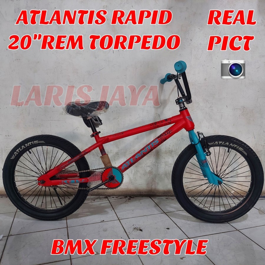 Jual [ BONUS JALU ] Bmx 20 atlantis rapid rem torpedo sepeda anak bmx ...