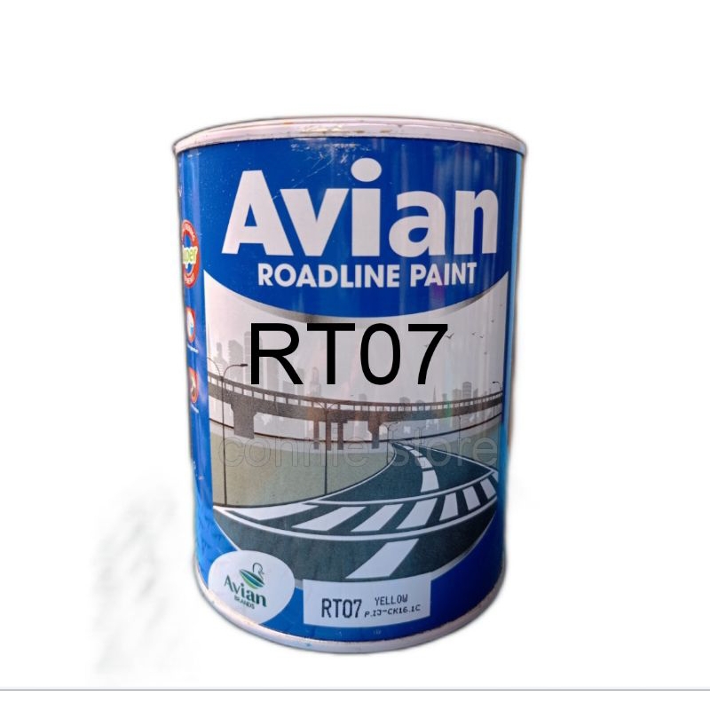 Jual Avian Roadline Paint 5 kg Kuning - RT07 Yellow Matt Marka jalan ...