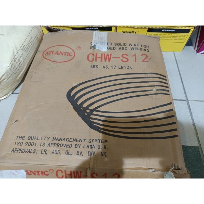 Jual Kawat Las SAW ATLANTIC CHW-S12 Diameter 3,2mm( @25kg) | Shopee ...