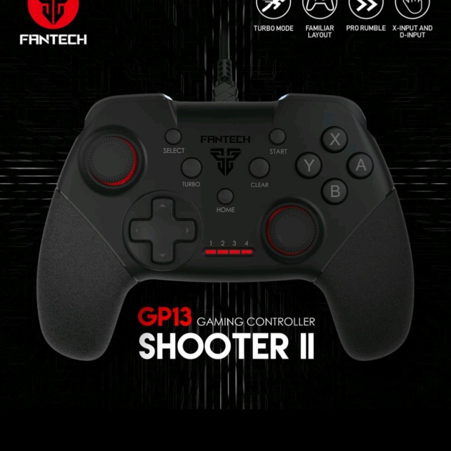 Jual GAMEPAD FANTECH GP13 GAMING CONTROLLER USB | Shopee Indonesia
