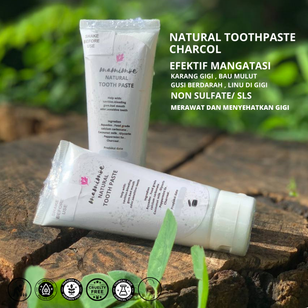 Jual Natural Toothpaste | odol natural handmade| Pasta Gigi Pembersih Karang Gigi dan gusi ...