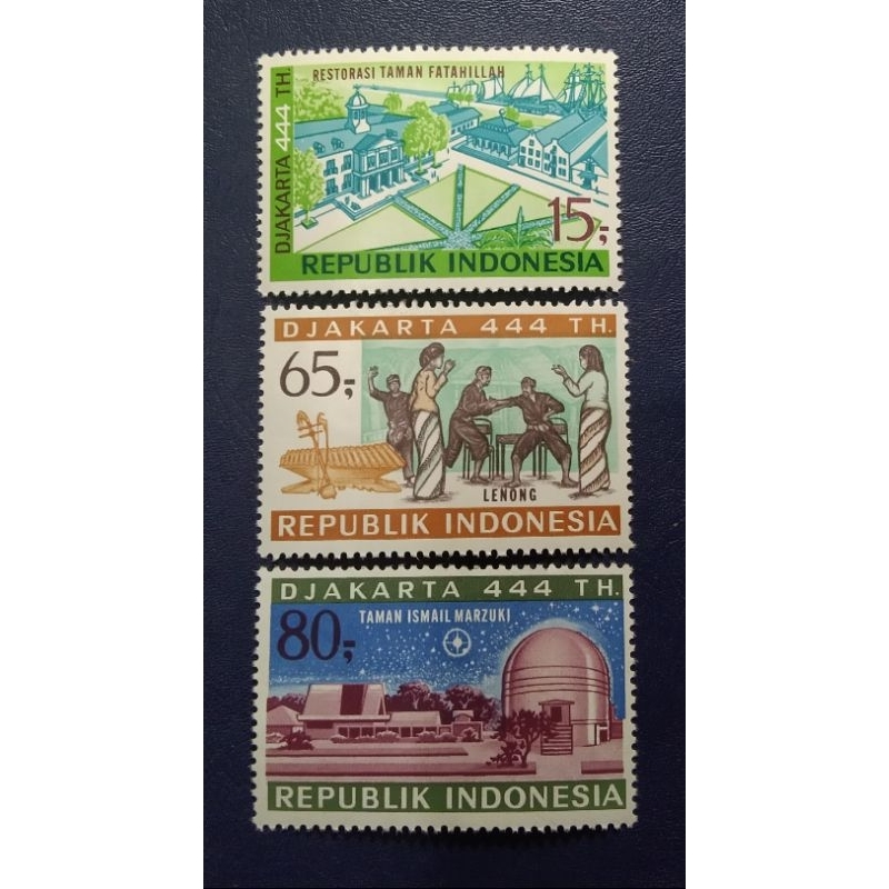 Jual Prangko Lawas Set Lengkap Jakarta 444 Tahun Thn 1971 | Shopee ...