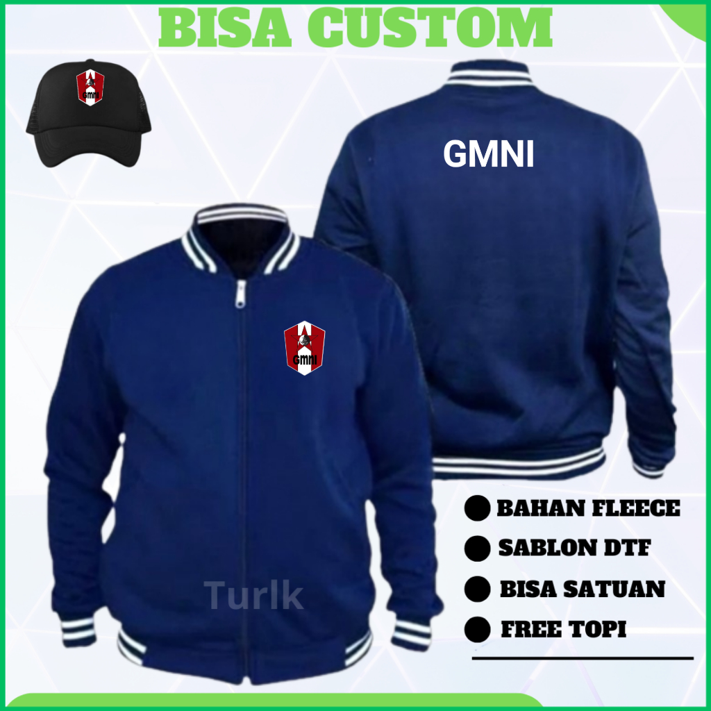 Jual Jaket Gerakan Mahasiswa Nasional Indonesia Jaket Organisasi GMNI ...