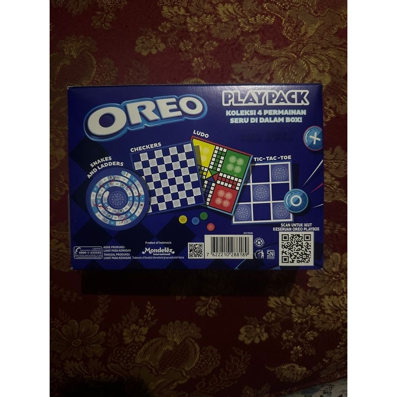 Jual Oreo play pack berhadiah permainan seru di dalam box 257,6g ...