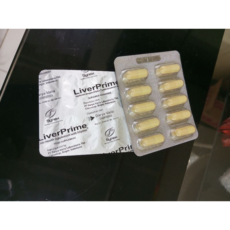 Jual liverprime strip 10 kapsul liver prime | Shopee Indonesia