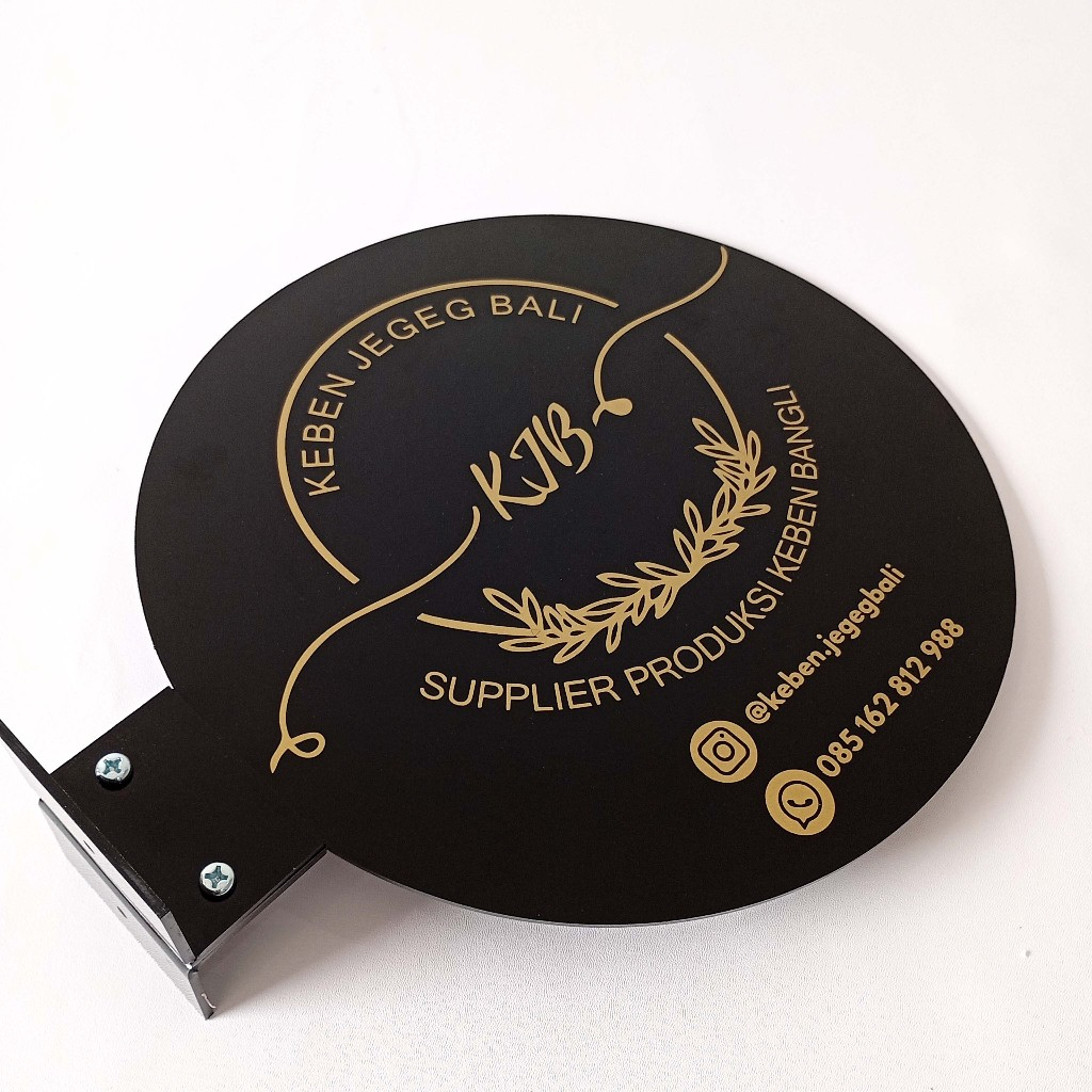 Jual Papan Nama Toko Akrilik Papan Nama Usaha Coffe Acrylic Custom Logo ...