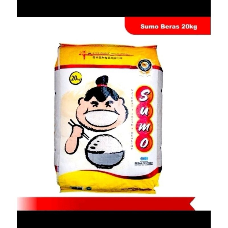Jual Beras sumo kuning kemasan 20 kg | Shopee Indonesia