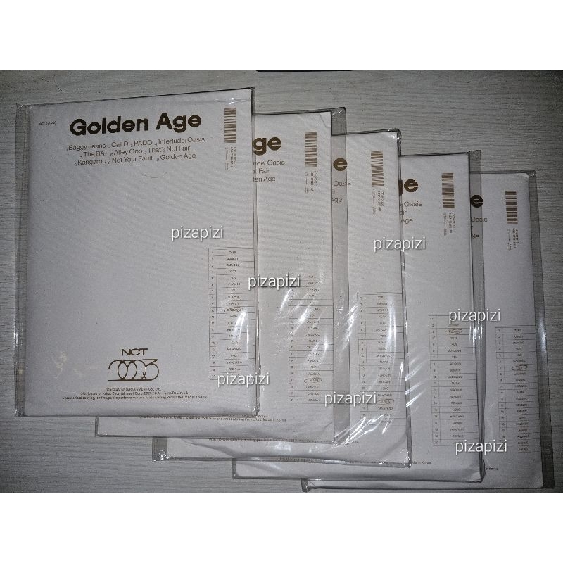Jual [Ready Stock] Album Nct 2023 Golden Age Archiving & Collecting Sealed | Shopee Indonesia