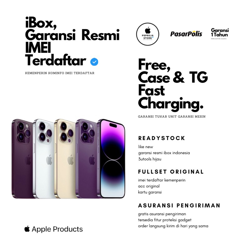 Jual FLAGSHIP Ip 14 pro 128 gb 256 gb 512 gb 1 tb | Shopee Indonesia