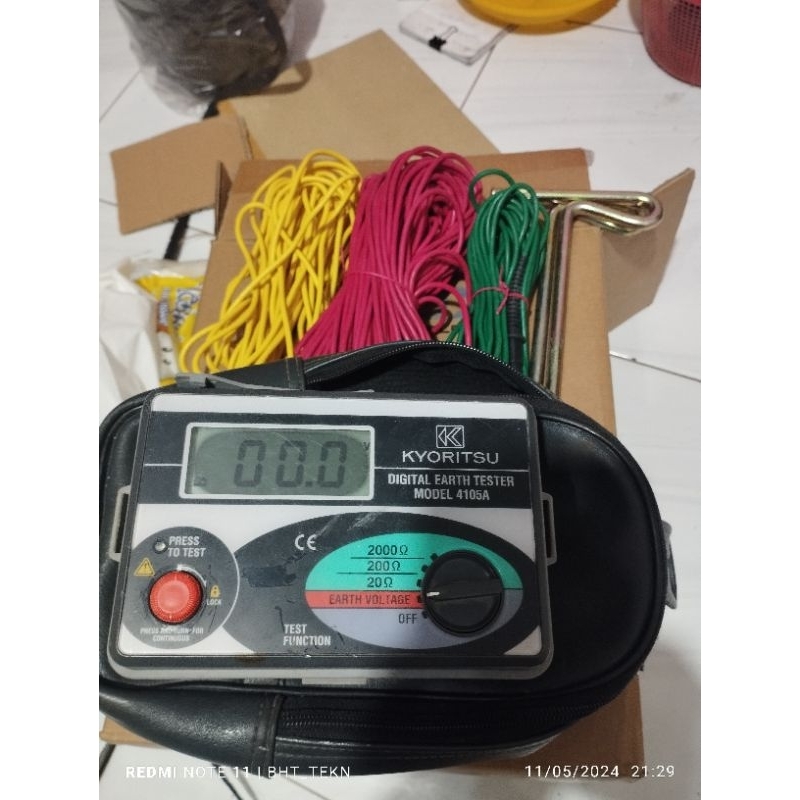 Jual Megger Grounding tester Kyoritsu 4105A | Shopee Indonesia