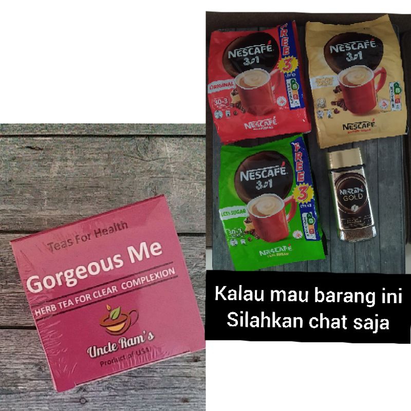 Jual Uncle Rams Teh Herbal Tea Natural Herbs Organic USA Kulit Jelas ...