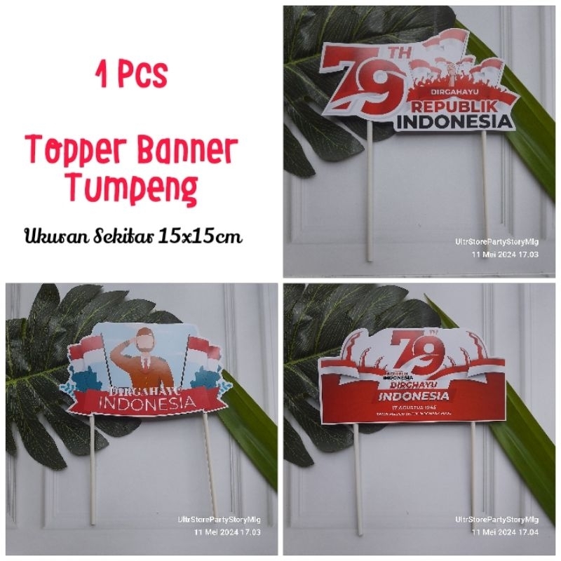 Jual Aneka Topper Tumpeng Agustusan Eceran | Shopee Indonesia