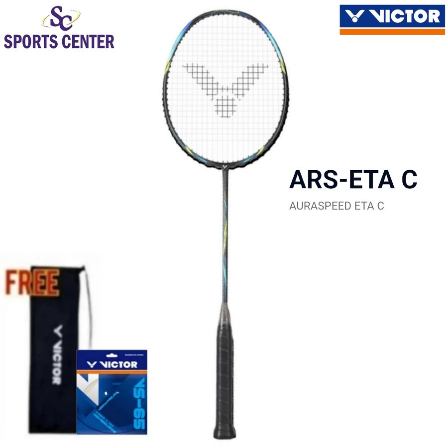 Jual New Raket Badminton Victor Auraspeed ETA / ARS ETA C | Shopee ...