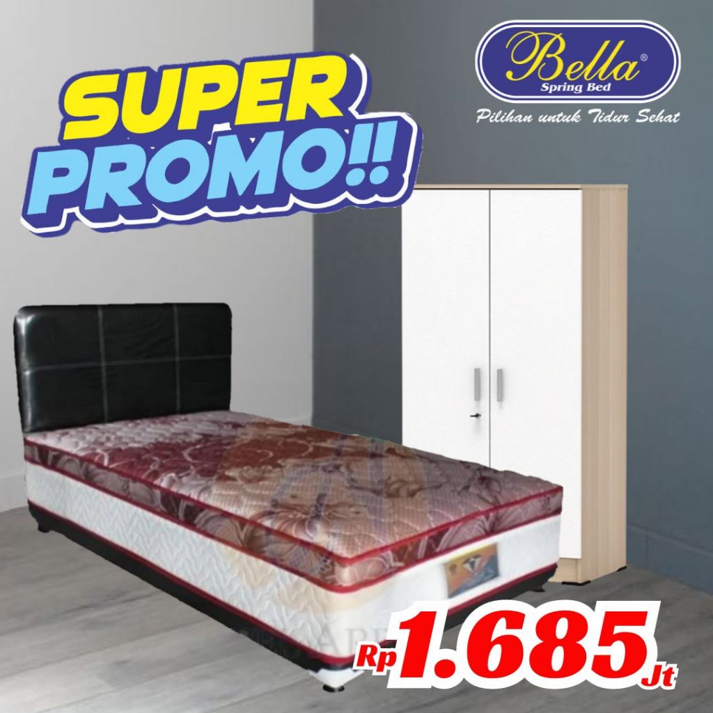 Jual Paket Kamar Kos Termurah Kasur Lemari Super Laris Promo | Shopee ...