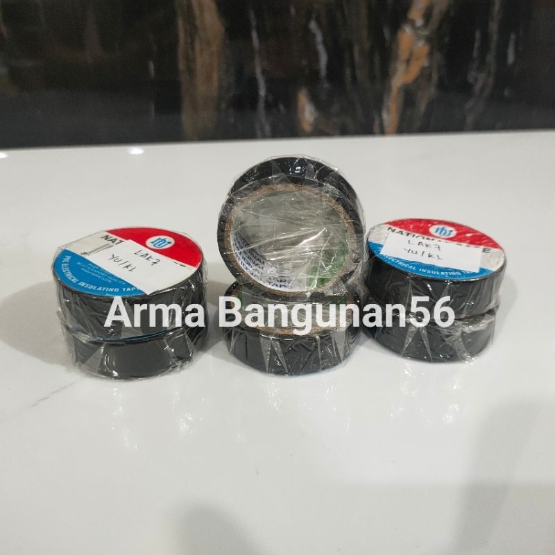 Jual Lakban Listrik Hitam Kecil / Isolasi PVC Listrik / Electrical Tape ...