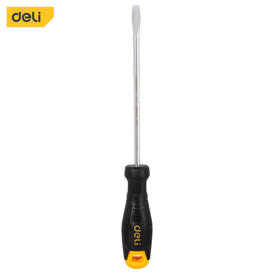 Jual Deli Tools Slotted Screwdriver / Obeng Minus Berbagai Ukuran Cr-V ...