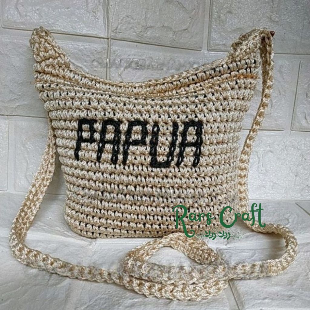 Jual tas noken papua, tas rajut Papua , tas rajut emas, tas selempang ...