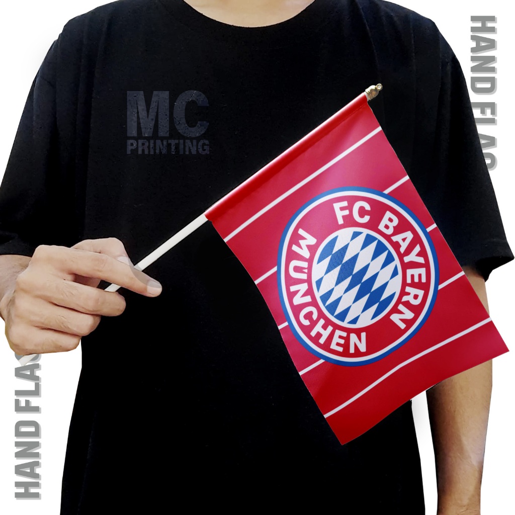 Jual Bendera Tangan Mini Bayern Munchen Klub Bola Kecil 14x20 cm ...