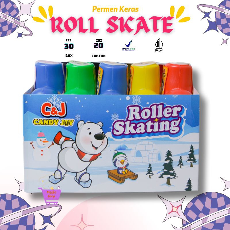 Jual PERMEN BENTUK ROLLER SKATING / SEPATU RODA ISI 30 PCS | Shopee ...