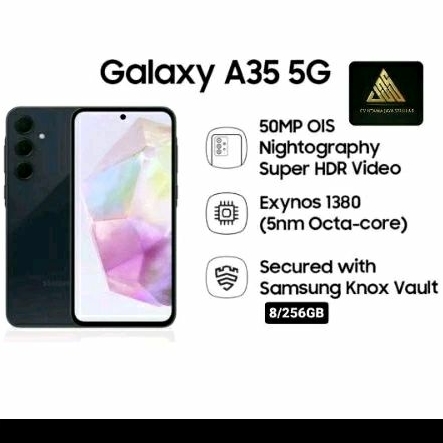 Jual Smartphone - Samsung A35 5G Up To Storage 8/256GB (Garansi Resmi ...