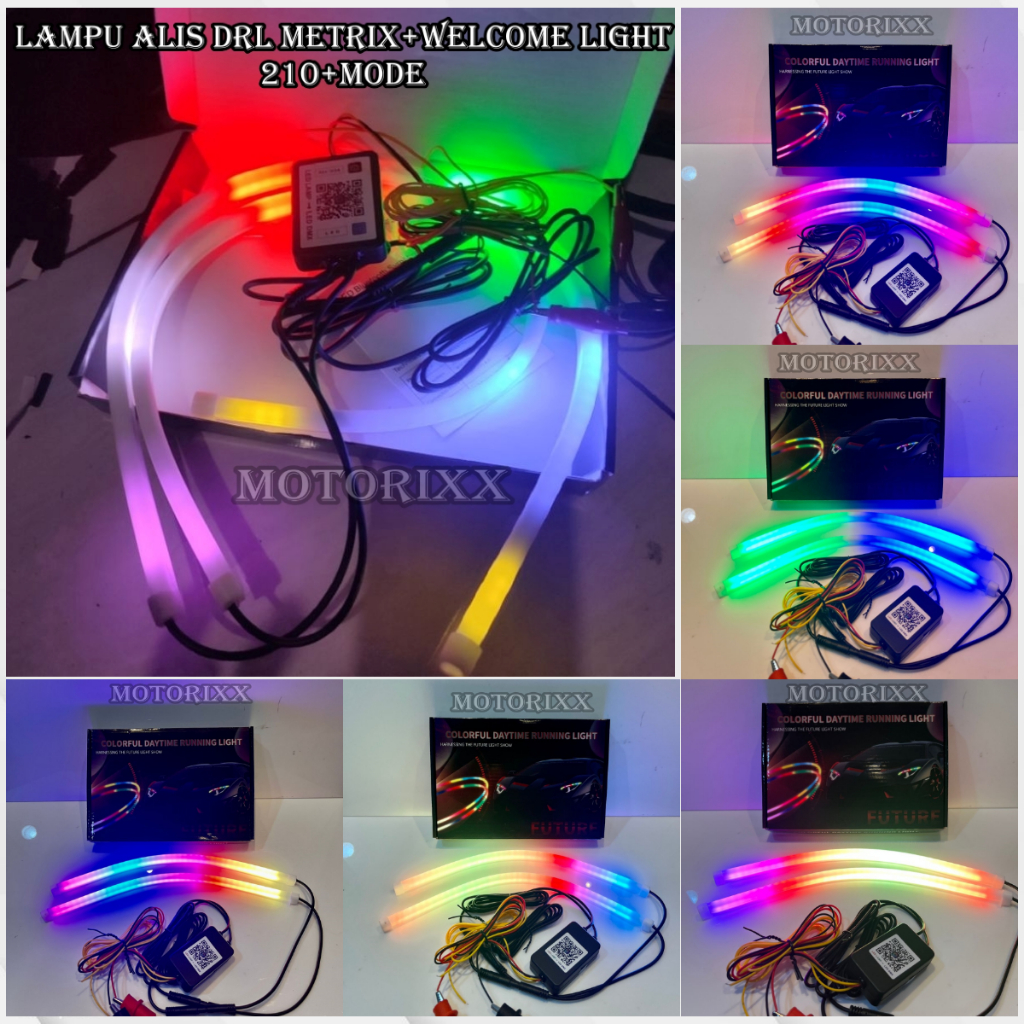 Jual ORIGINAL DRL 30 CM MATRIX WELCOME LIGHT ICC RGB KONEKSI HP APPS ...
