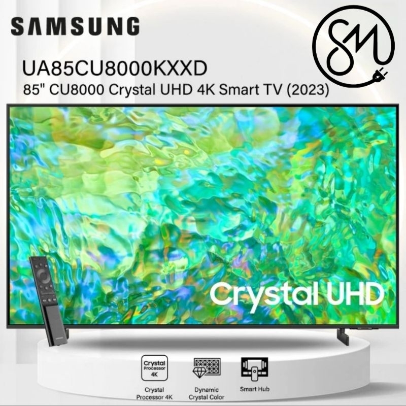 Jual LED TV Samsung UA85CU8000KXXD 85 inch Crystal UHD 4K 85CU8000 ...